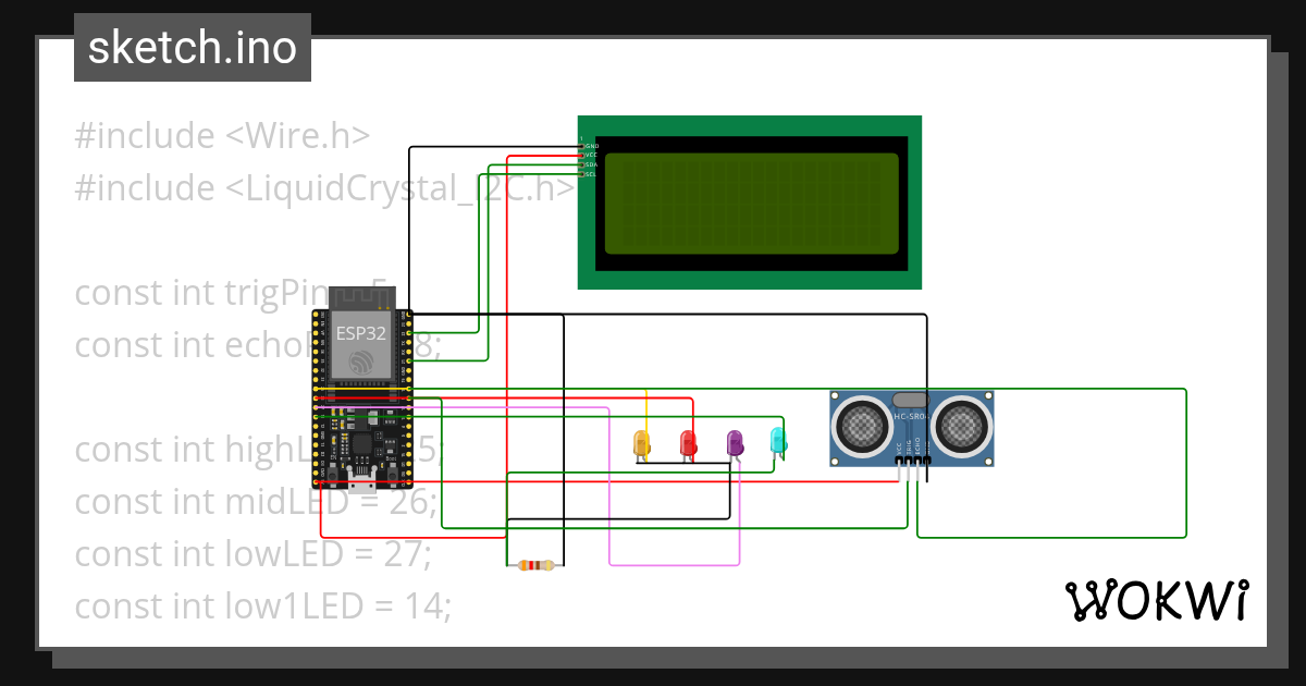 practica 7 - Wokwi ESP32, STM32, Arduino Simulator