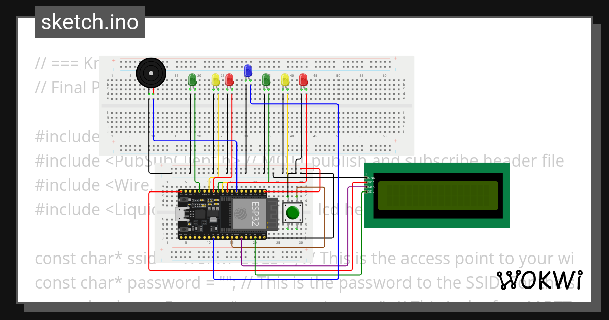 Final project - Kris Griffin - Wokwi ESP32, STM32, Arduino Simulator