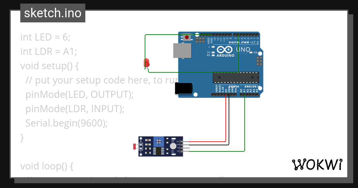 LDR - Wokwi ESP32, STM32, Arduino Simulator LDR - Wokwi ESP32, STM32, Arduino Simulator