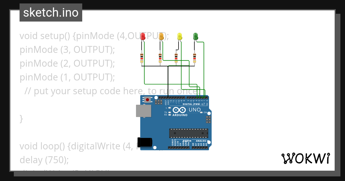 Kedap kedip asoy by:Alan Copy - Wokwi ESP32, STM32, Arduino Simulator