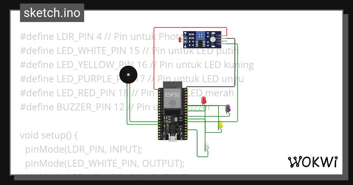 P5-Latihan - Wokwi ESP32, STM32, Arduino Simulator