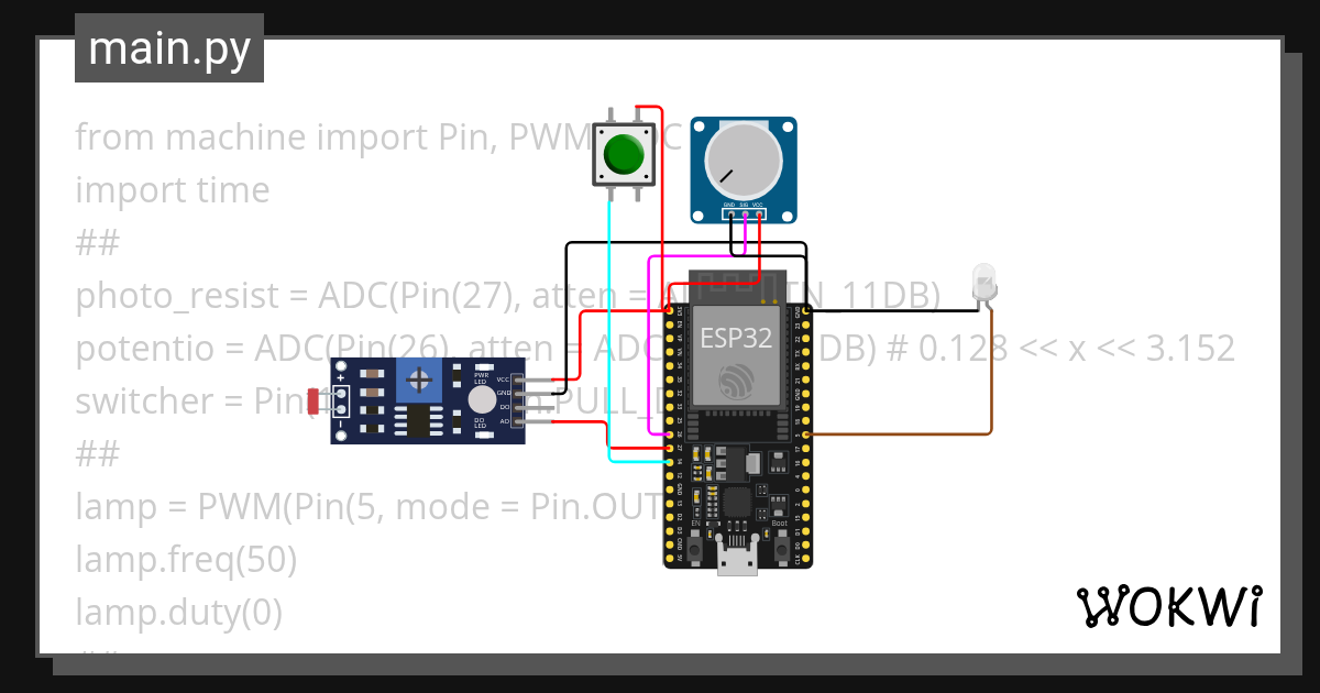 Iot221024tuesdaylightcontrolsystem Wokwi Esp32 Stm32 Arduino 8317