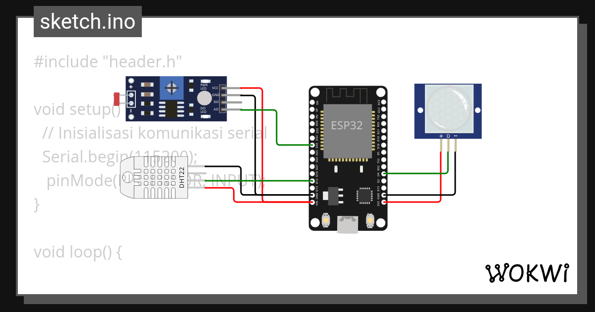 Pertemuan 5 - Wokwi ESP32, STM32, Arduino Simulator