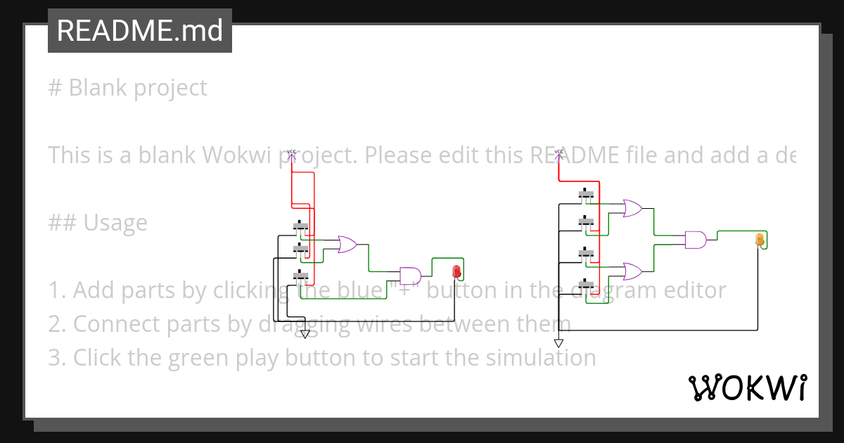 lab 8 (A+B)C and (A+B)(C+D) - Wokwi ESP32, STM32, Arduino Simulator lab 8 (A+B)C and (A+B)(C+D) - Wokwi ESP32, STM32, Arduino Simulator