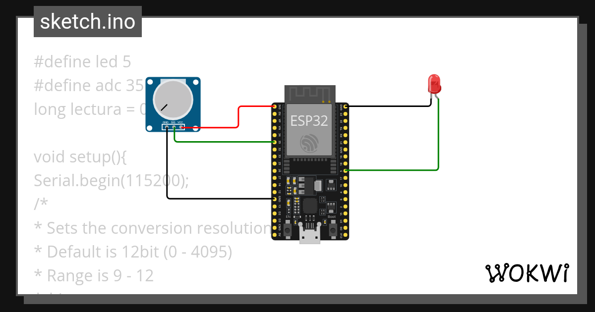 esp32_adc - Wokwi ESP32, STM32, Arduino Simulator