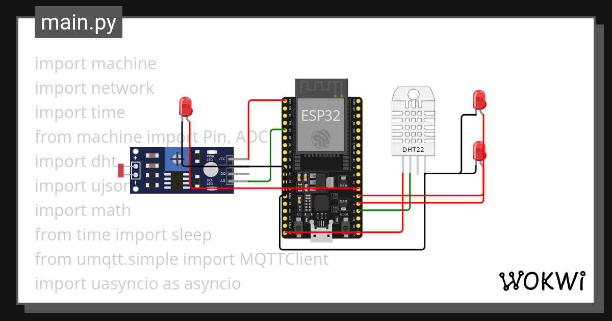 Projeto IOT Controle/Qualidade - Wokwi ESP32, STM32, Arduino Simulator