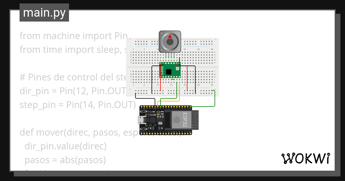 stepper.py - Wokwi ESP32, STM32, Arduino Simulator