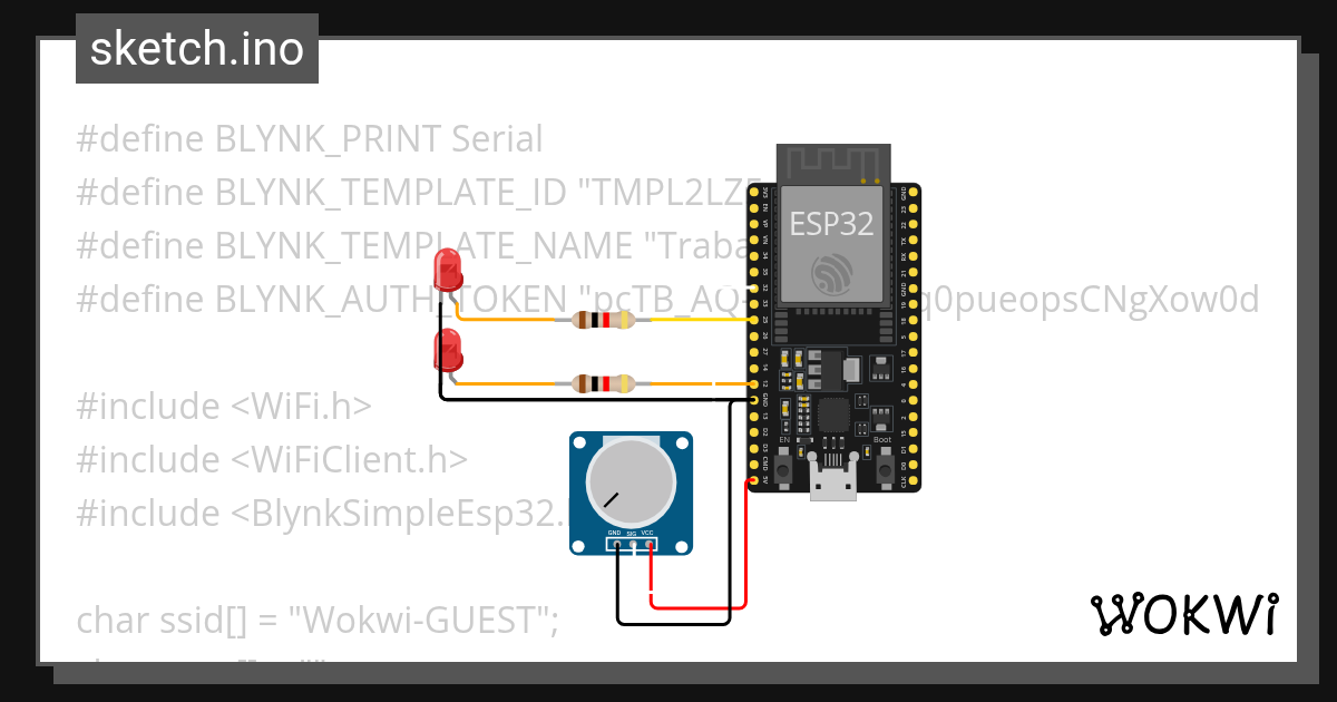 Trabalho1 - Wokwi ESP32, STM32, Arduino Simulator