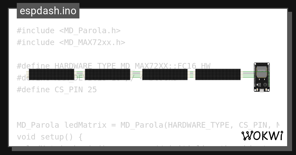 Led Chay Wokwi Esp32 Stm32 Arduino Simulator 3423