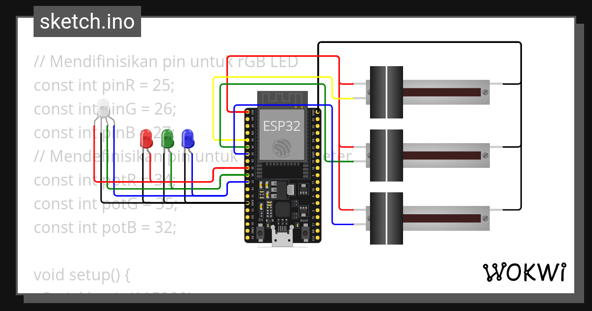 Wokwi - Online ESP32, STM32, Arduino Simulator
