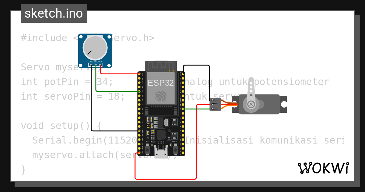 Muhammad Azharry Sesi 16 Minitask 1 Wokwi Esp32 Stm32 Arduino Simulator