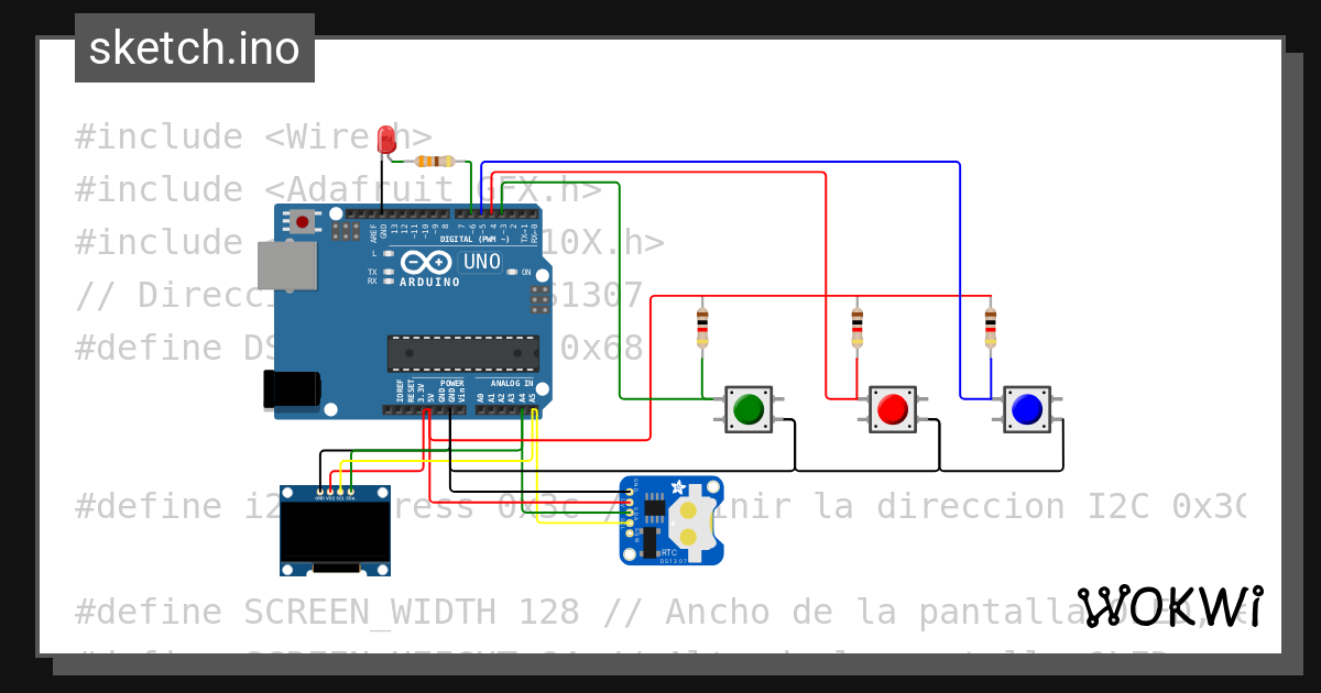 Practica 4 Wokwi Esp32 Stm32 Arduino Simulator 0503
