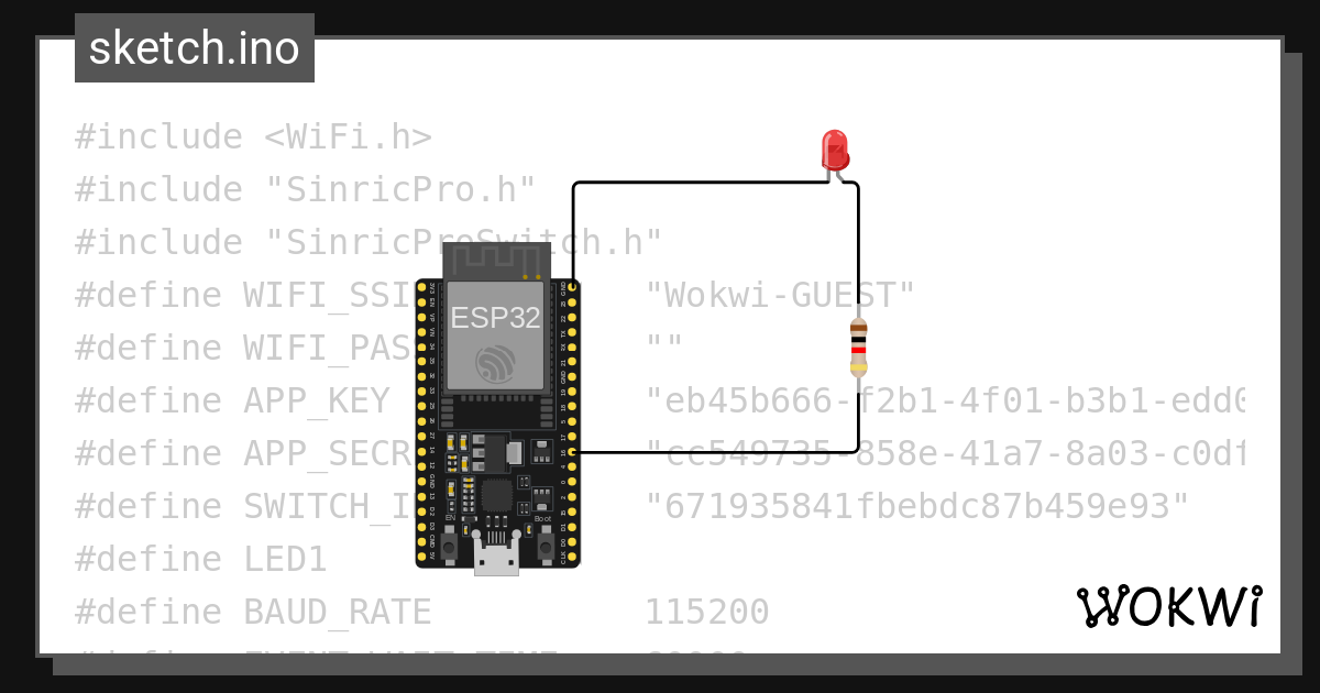 Voice Control Light Switch Copy Ultimate Wokwi Esp32 Stm32 Arduino Simulator
