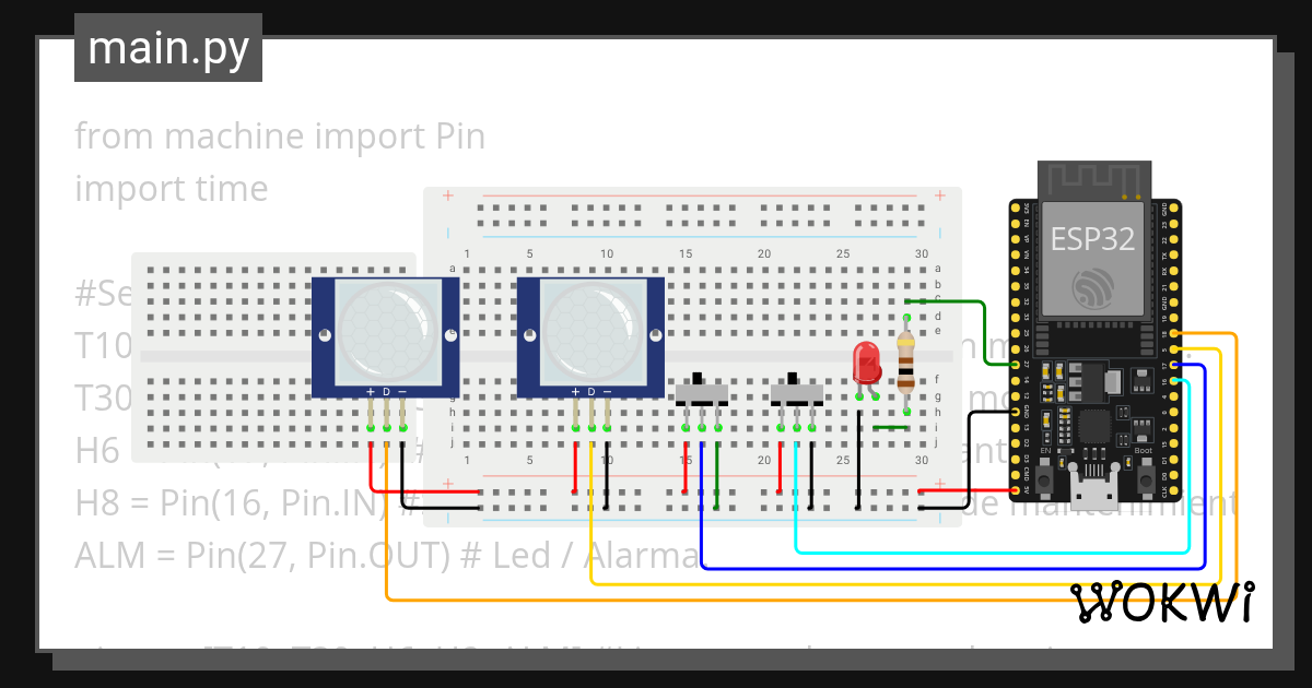 Wokwi - Online ESP32, STM32, Arduino Simulator