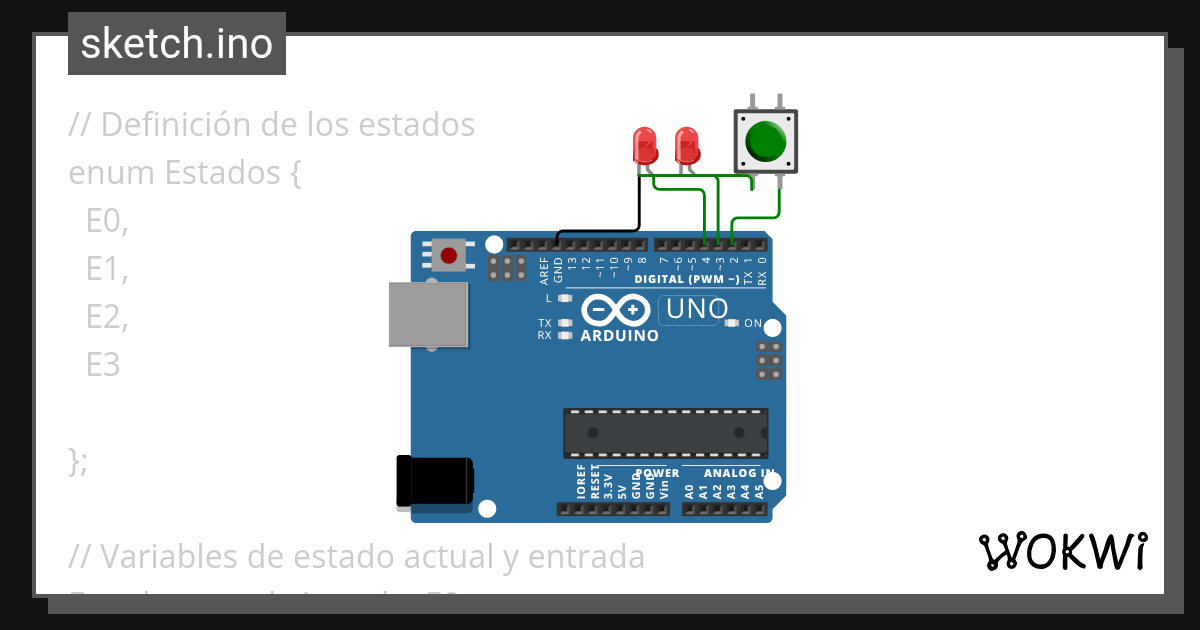 boton - Wokwi ESP32, STM32, Arduino Simulator