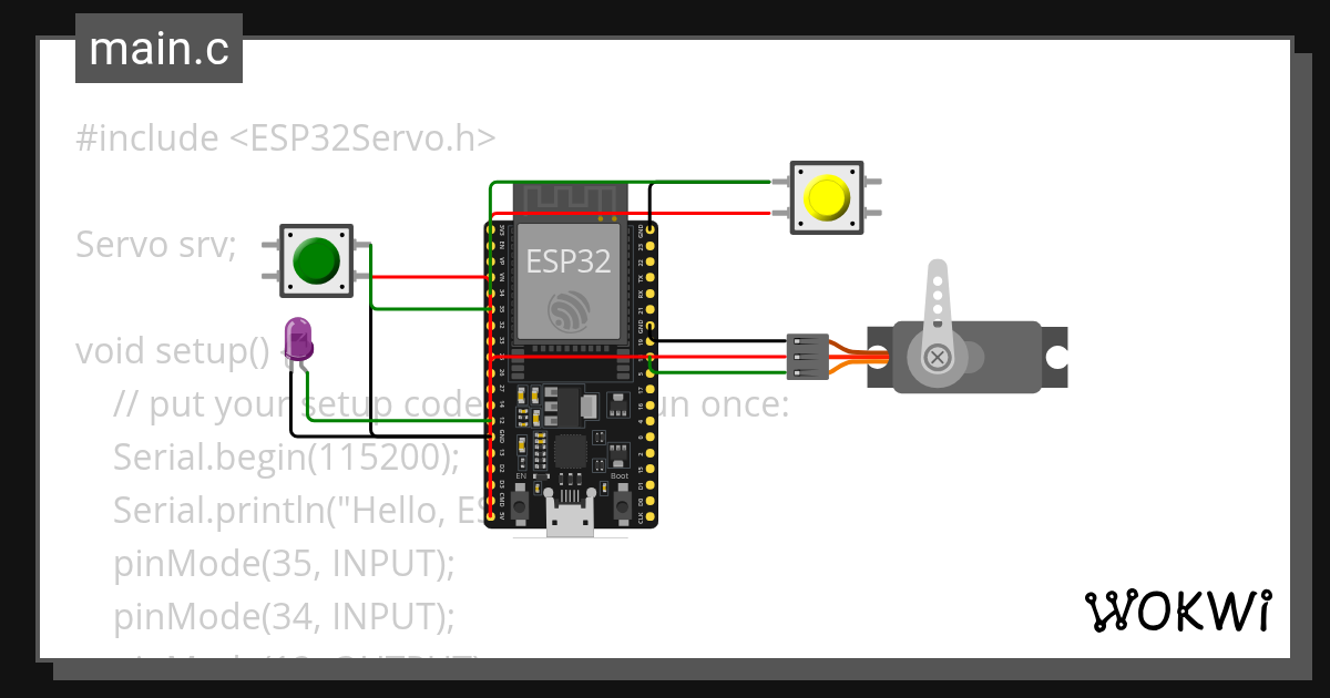 prak4 - Wokwi ESP32, STM32, Arduino Simulator