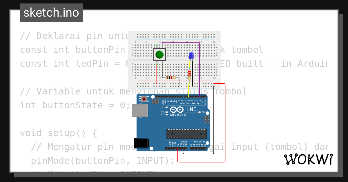 Rangkaian If Else Else If Copy Led Pushbutton Wokwi Esp32 Stm32 Arduino Simulator 4247