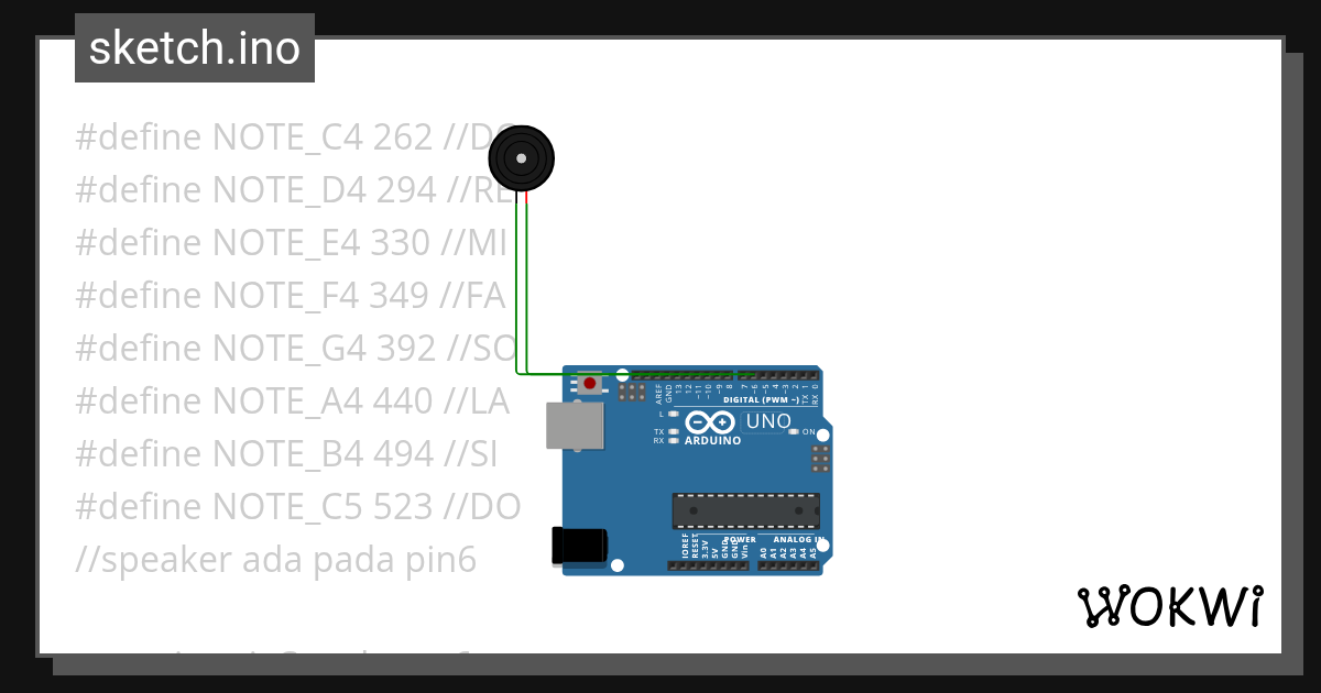Buzzer - Wokwi ESP32, STM32, Arduino Simulator