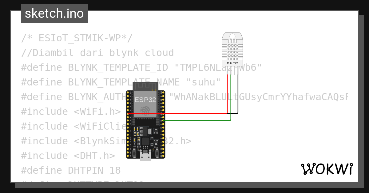 Tugas 3 Akmal Wokwi Esp32 Stm32 Arduino Simulator