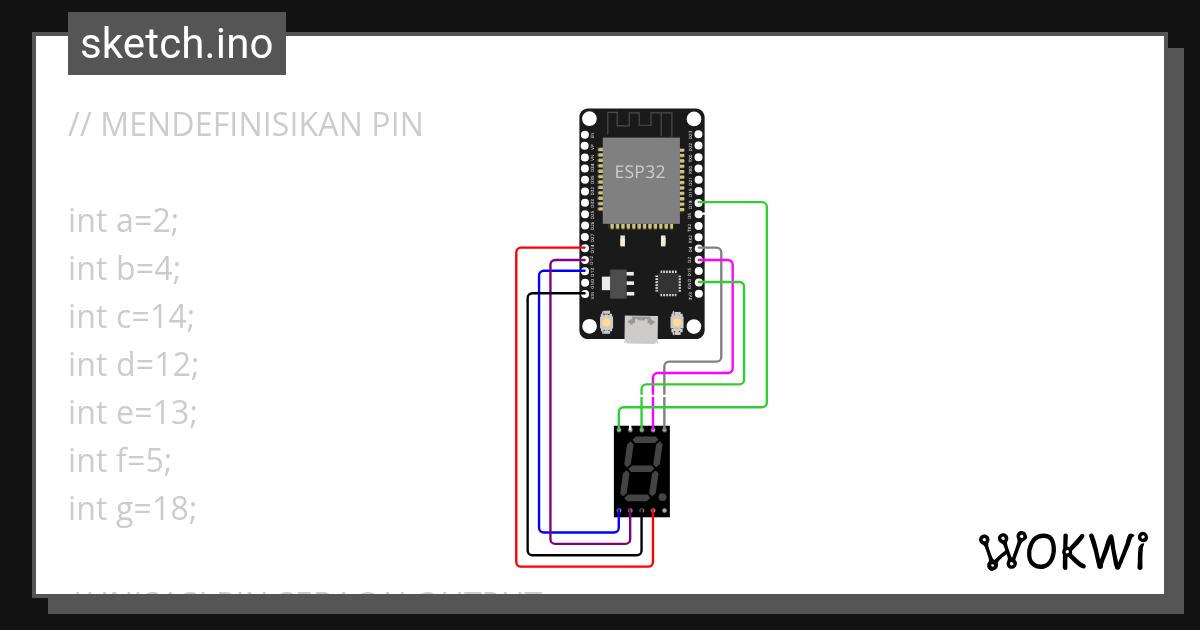 ananda mikola tjkt 2 - Wokwi ESP32, STM32, Arduino Simulator