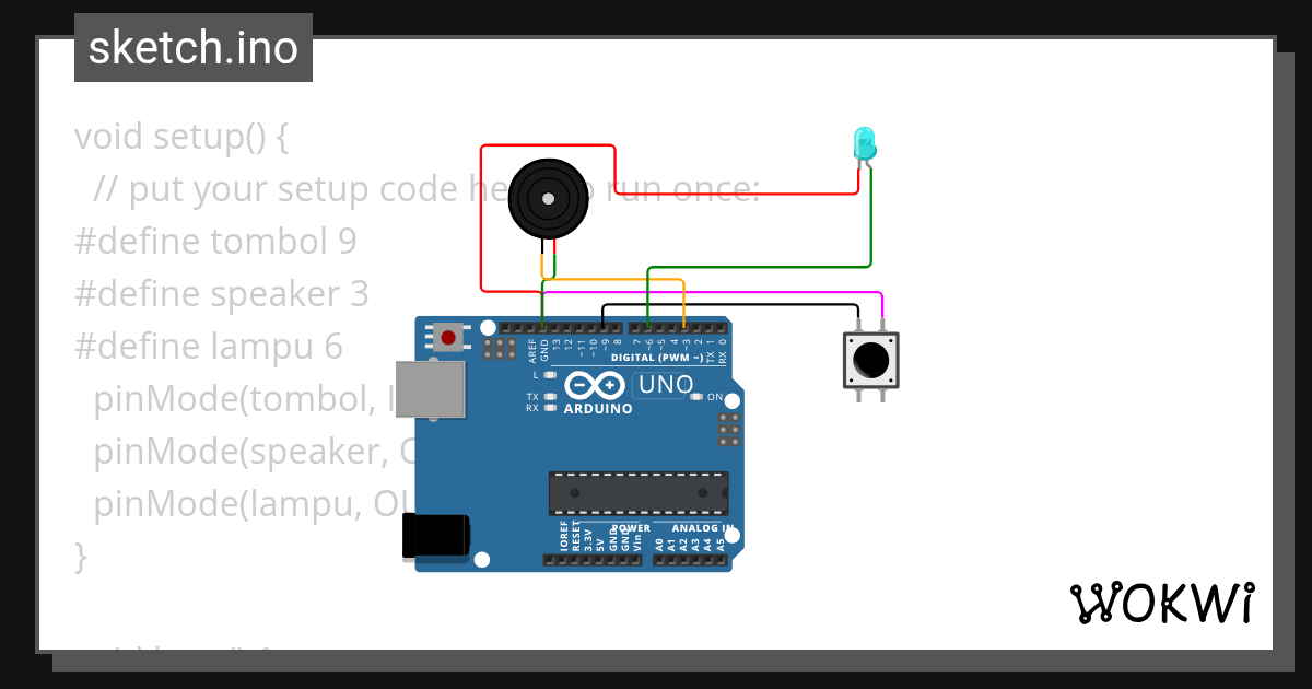 bel kereta arduino uno - Wokwi ESP32, STM32, Arduino Simulator