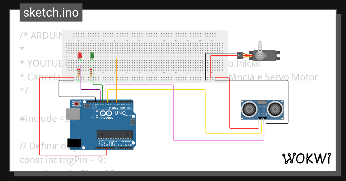 car parking sensor - Wokwi ESP32, STM32, Arduino Simulator
