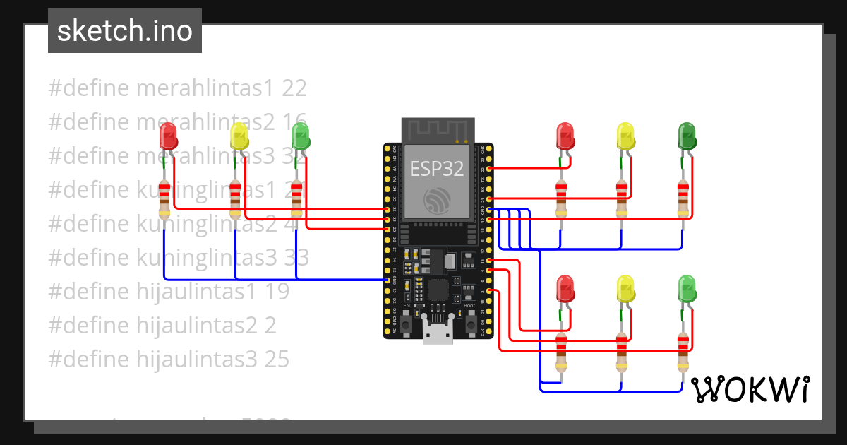 Wokwi - Online ESP32, STM32, Arduino Simulator