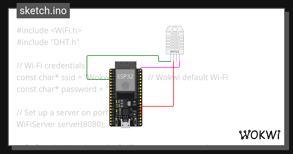 exp-14 - Wokwi ESP32, STM32, Arduino Simulator