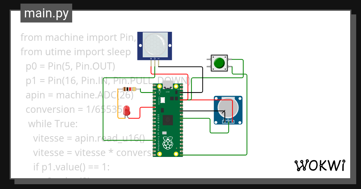 Projet Mme Potentiometre Wokwi Esp32 Stm32 Arduino Simulator 