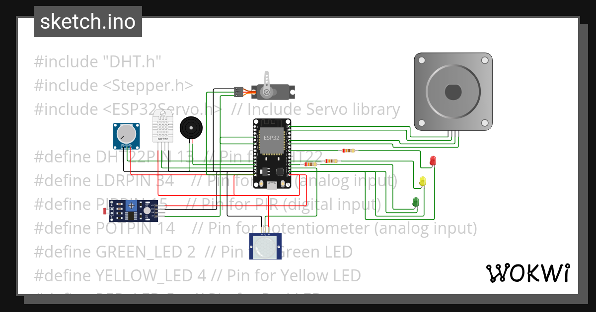 IoT Project - Wokwi ESP32, STM32, Arduino Simulator