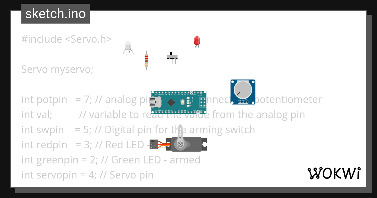 Testing Esc Servo Circuit Wokwi Esp32 Stm32 Arduino Simulator 4251