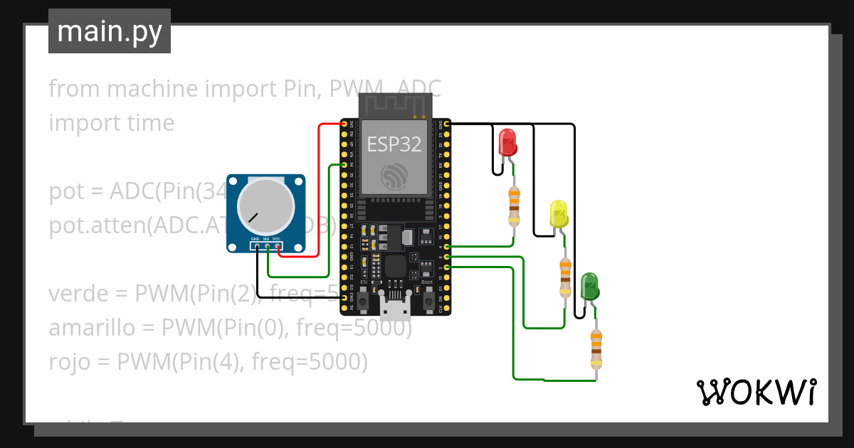 Wokwi - Online ESP32, STM32, Arduino Simulator