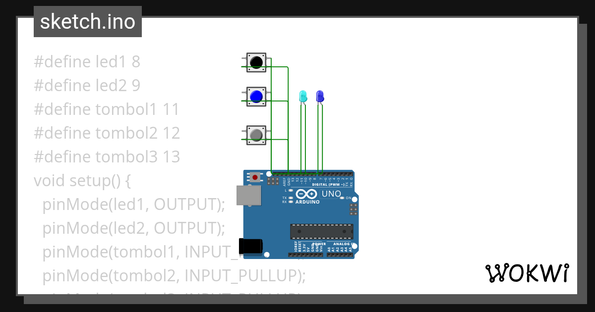 If Else Projek 1 Nadia Saadah Wokwi Esp32 Stm32 Arduino Simulator 3606