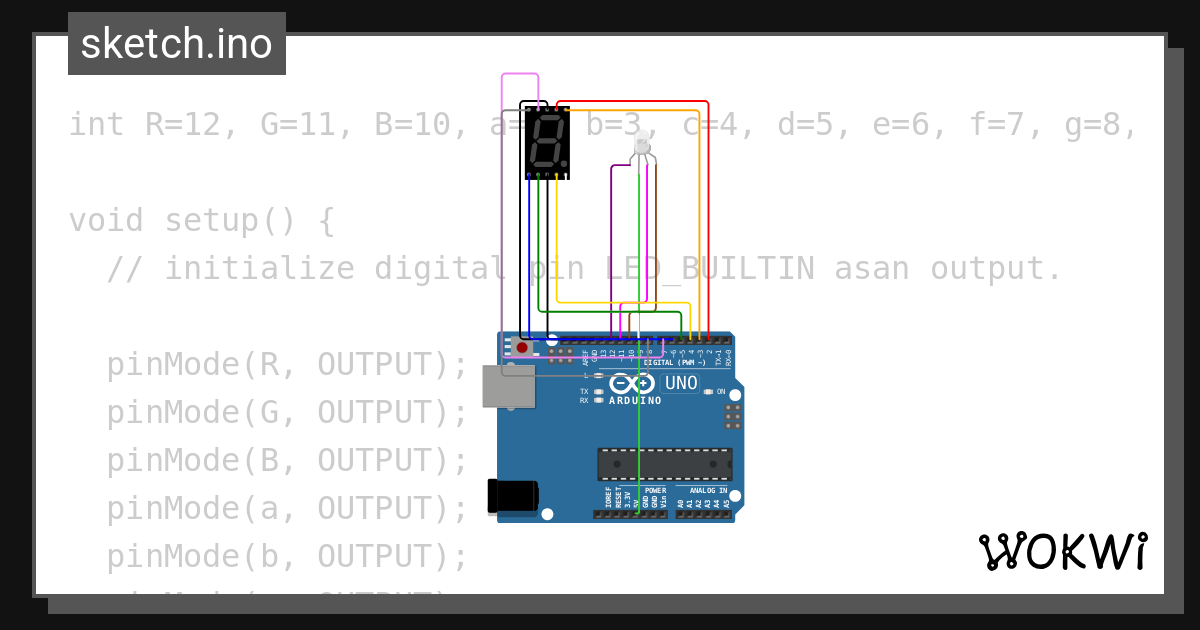 Rgbsevensegmentuhazzahraxiih Copy Wokwi Esp32 Stm32 Arduino Simulator 5627