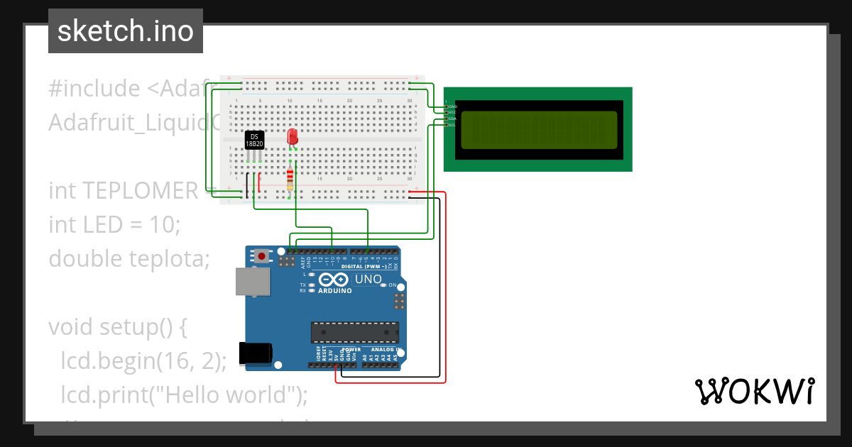 Teplomer Wokwi Esp32 Stm32 Arduino Simulator 