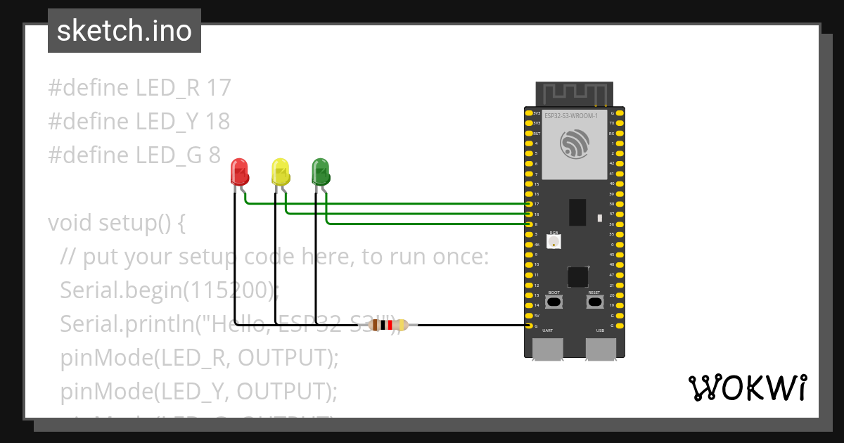 Atividade_V1 - Wokwi ESP32, STM32, Arduino Simulator Atividade_V1 - Wokwi ESP32, STM32, Arduino Simulator