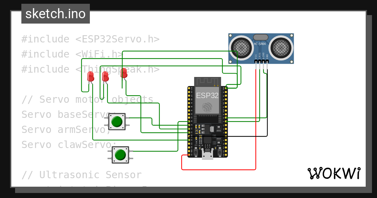 Pick And Place Robot Copy Wokwi Esp32 Stm32 Arduino Simulator 0327