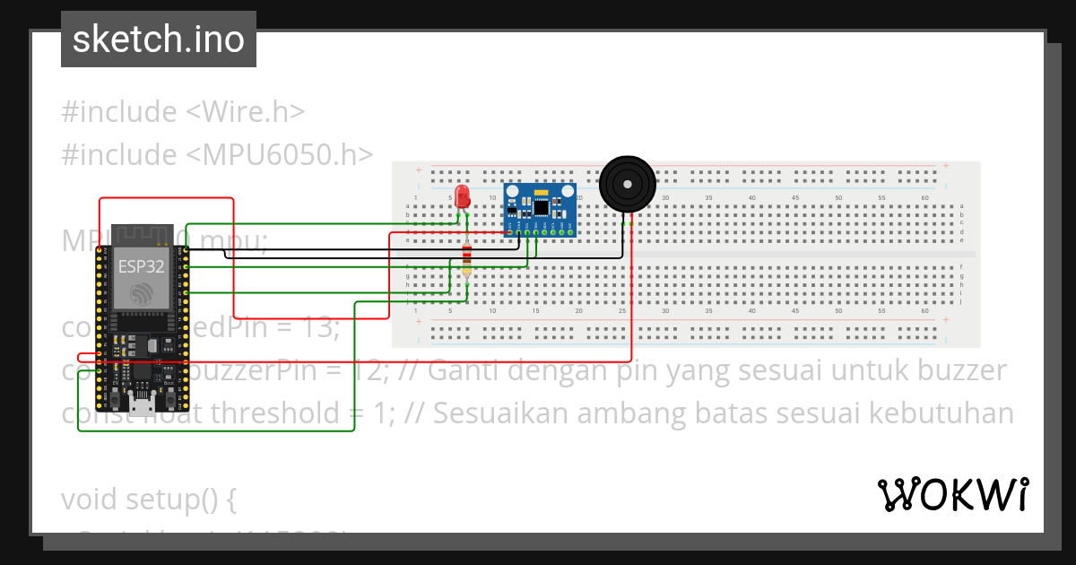 Project Earthquake Esp32 By Fandy Wokwi Esp32 Stm32 Arduino Simulator