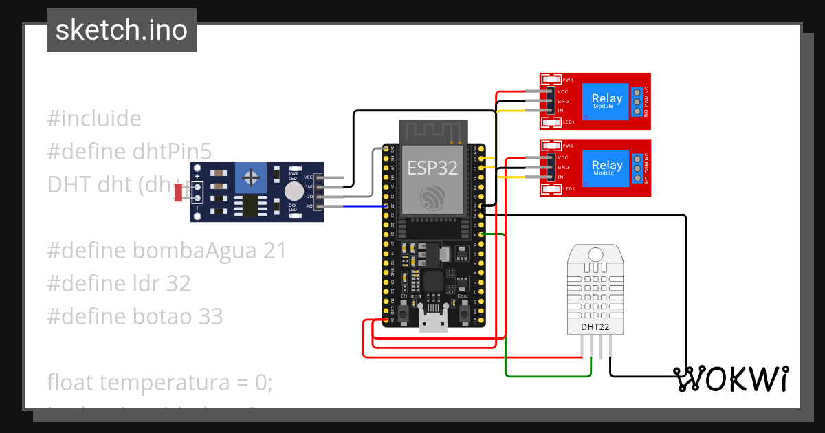 Wokwi - Online ESP32, STM32, Arduino Simulator