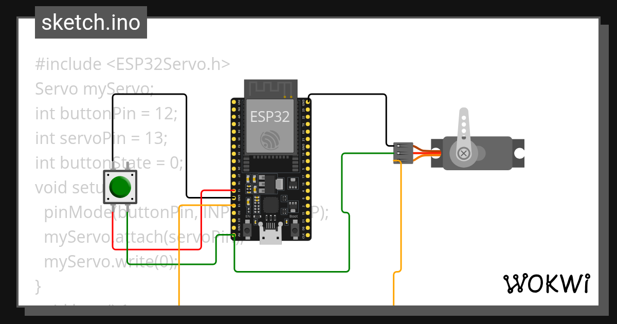 Servo projek Copy Suzi - Wokwi ESP32, STM32, Arduino Simulator