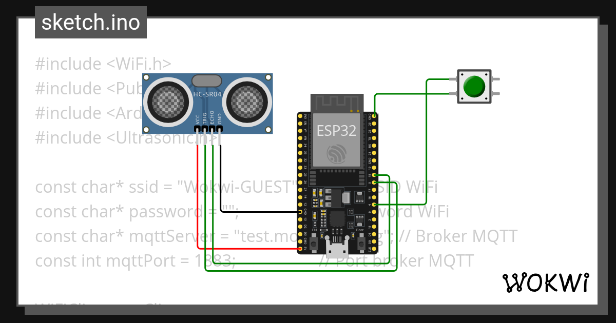esp1 - Wokwi ESP32, STM32, Arduino Simulator
