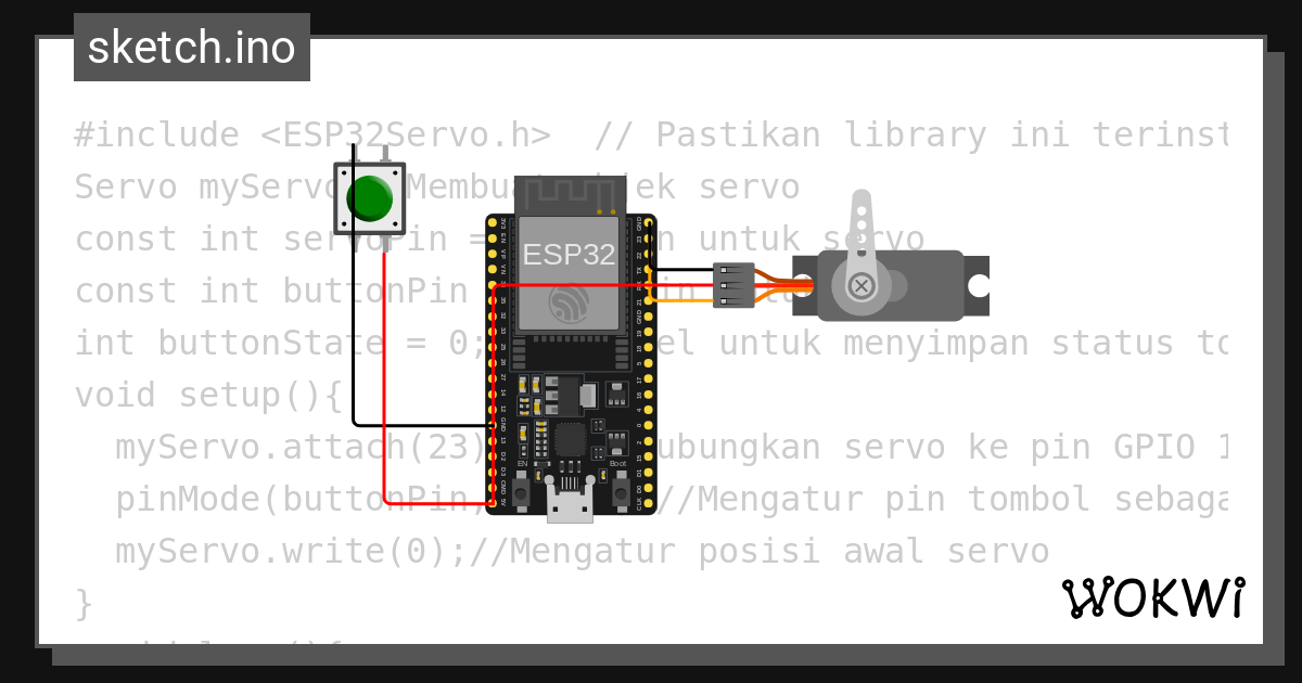 Servo Wokwi Esp32 Stm32 Arduino Simulator 5691