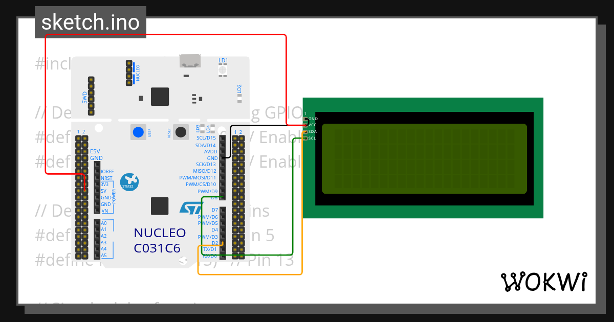 ST Nucleo - - Wokwi ESP32, STM32, Arduino Simulator