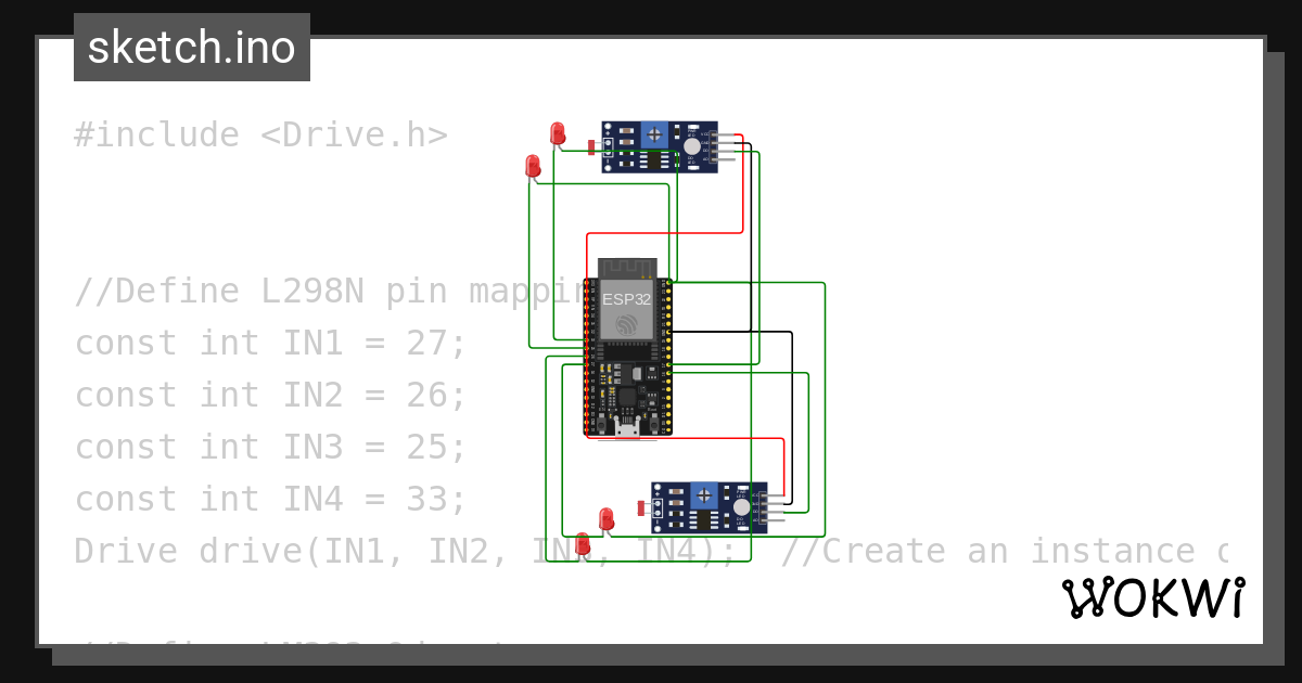 Li Xu Robot Wokwi Esp32 Stm32 Arduino Simulator 2228