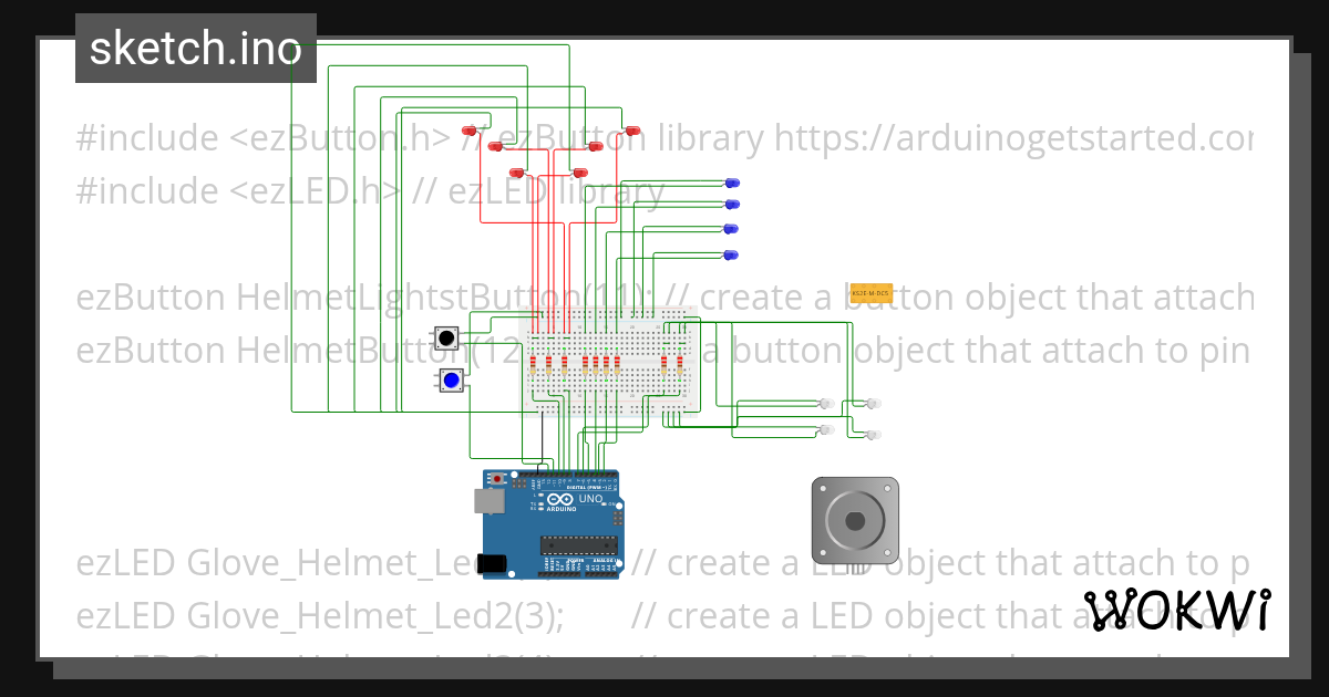 Led Blinking with Button Copy - Wokwi ESP32, STM32, Arduino Simulator