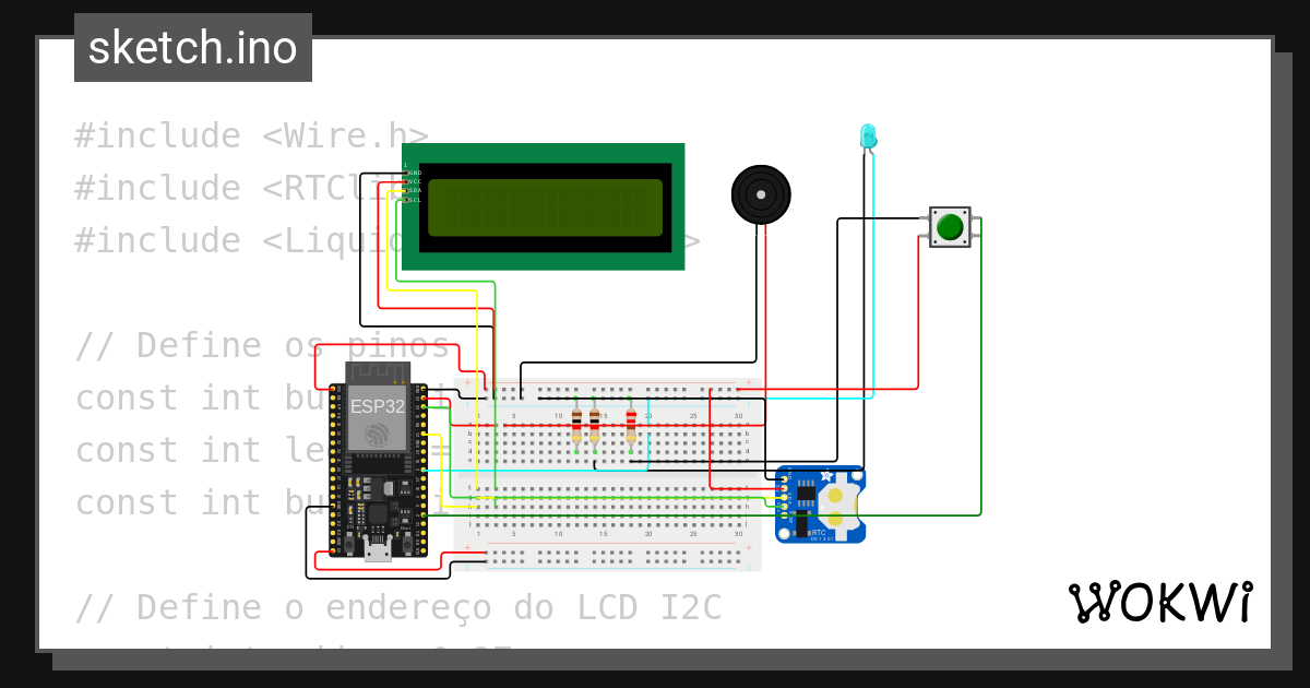 Pill Box V2 Wokwi Esp32 Stm32 Arduino Simulator