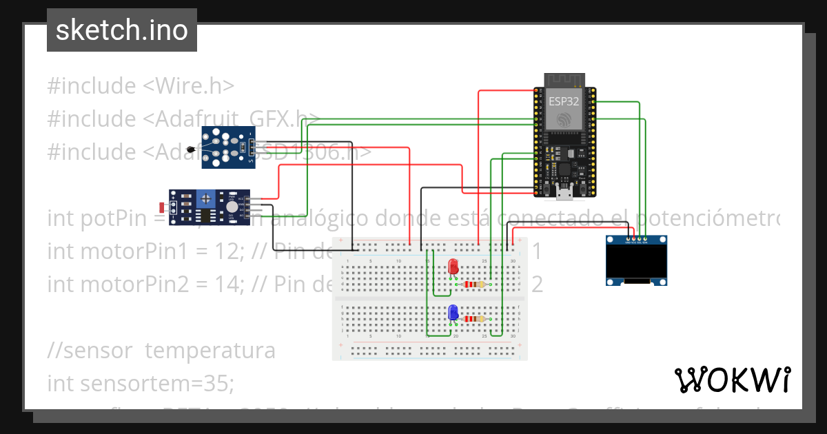 Practica1.2 - Wokwi ESP32, STM32, Arduino Simulator