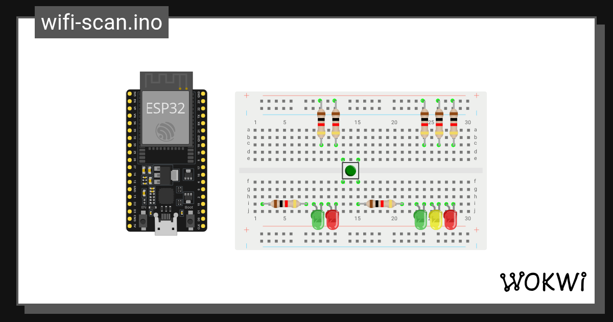 lab 5 - Wokwi ESP32, STM32, Arduino Simulator