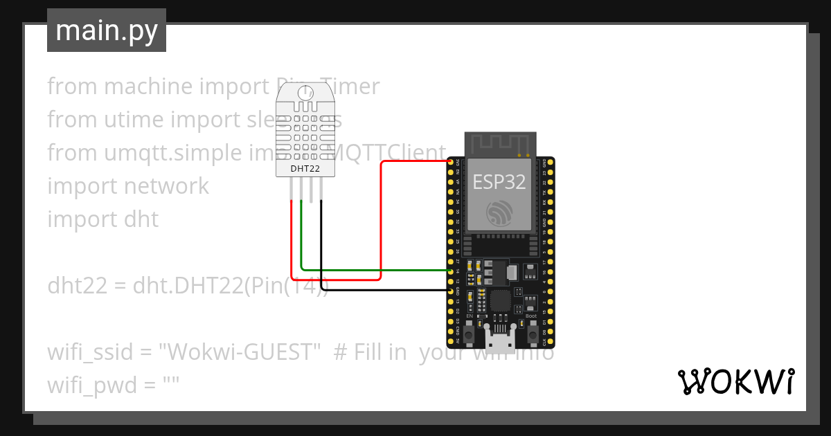 DHT22_Netpie_Node-red - Wokwi ESP32, STM32, Arduino Simulator