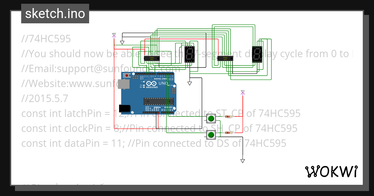 ControlLed - Wokwi ESP32, STM32, Arduino Simulator